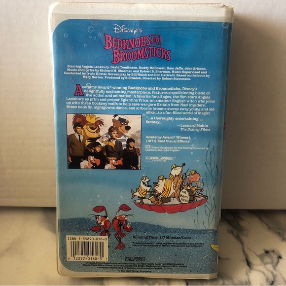 Disney | Media | Bedknobs And Broomsticks Vintage Walt Disney Home ...
